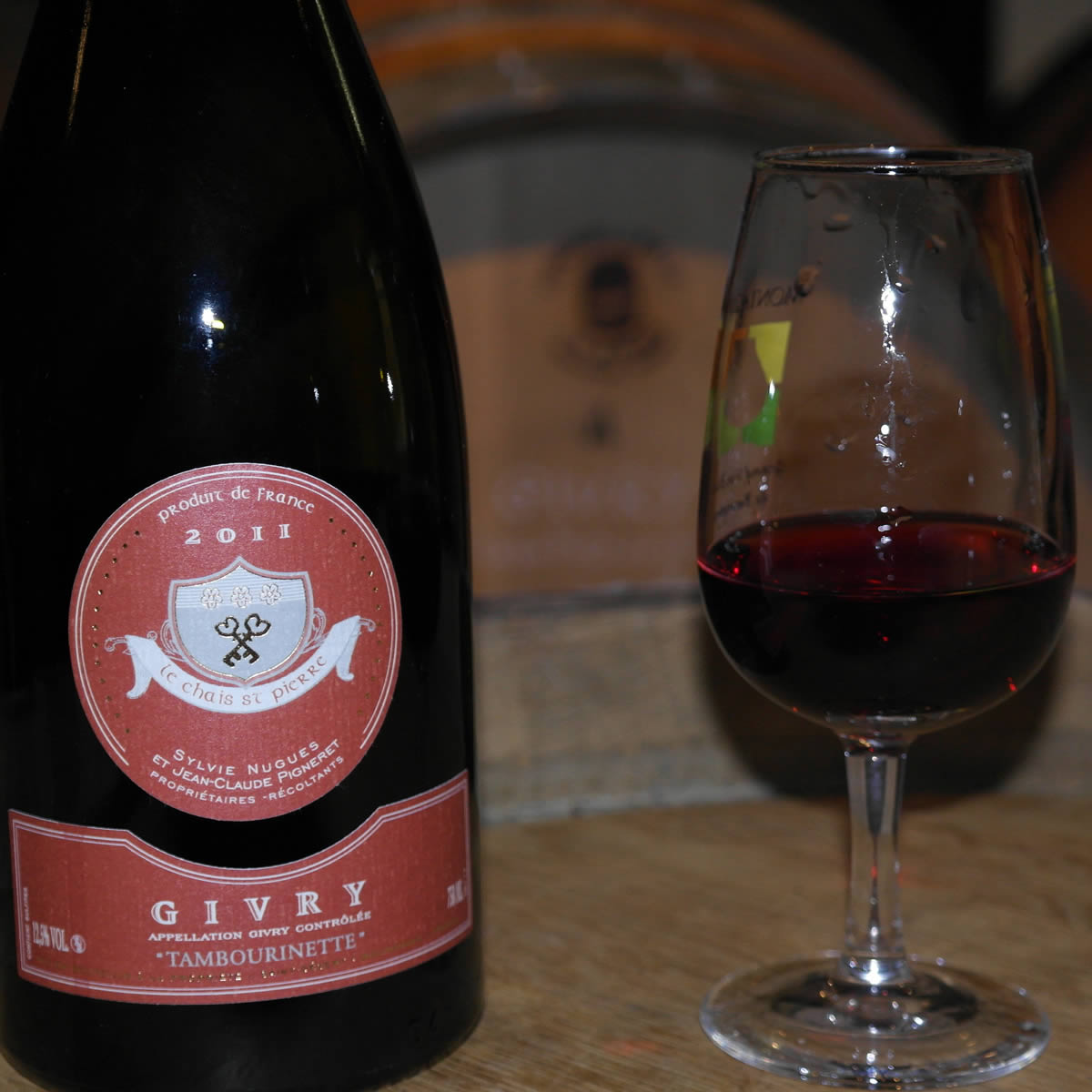 Bourgogne Givry rouge - Tambourinette - Chais Saint-Pierre - Grands ...